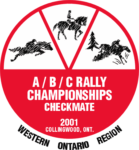 Canadian Pony Club 2001 Western Ontario Region Rally Results